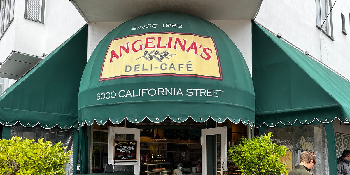 Angelina's Italian Deli & Cafe in San Francisco