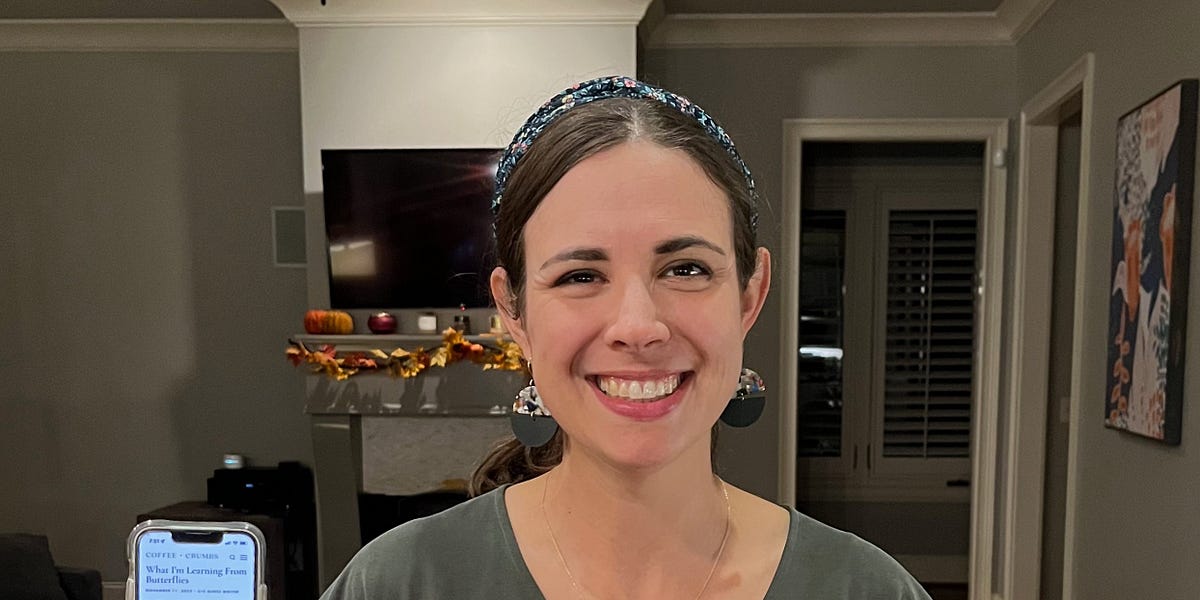 What I'm Learning from Butterflies - by Alyssa Silvester