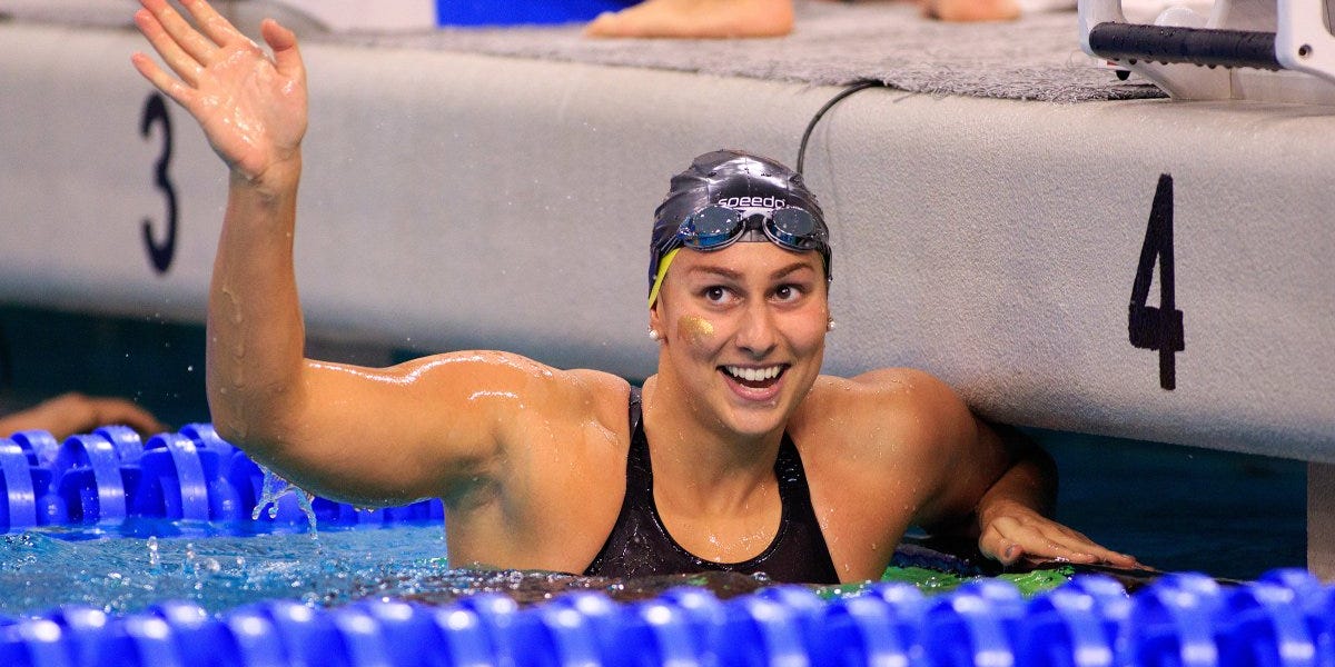 Tokyo Calympian: Ema Rajic, Swimming, Croatia - by Ruey Yen