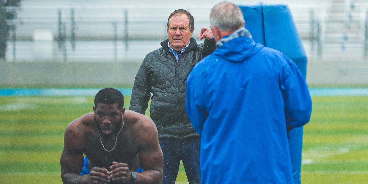 Belichick: 'Get Your Stuff On and Get Out There'