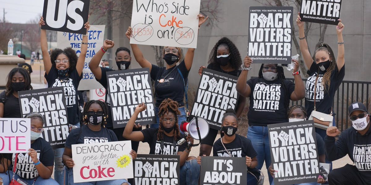 Update Georgia Corporations Respond To Pressure On Voter Suppression Bills