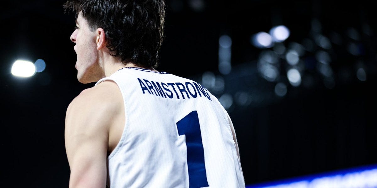 Taran Armstrong announces himself on the college hoops stage