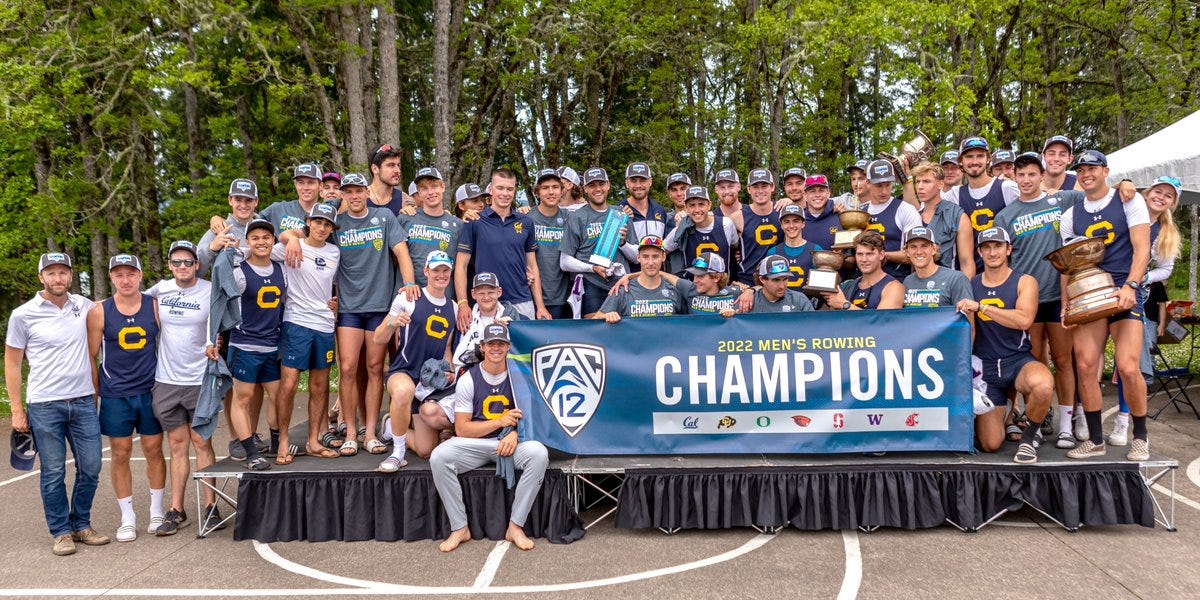 No.1 Cal Men's Rowing could win Cal's 100th team national title on Sunday