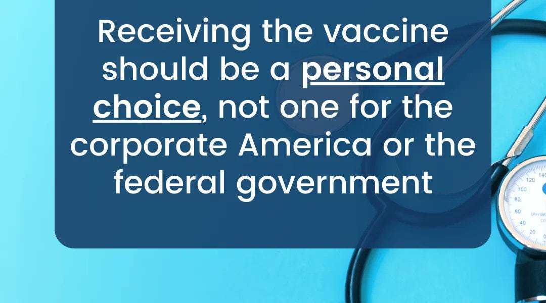 Christian Zimm Gives Takes on Vaccine Choice - by Addy Adds