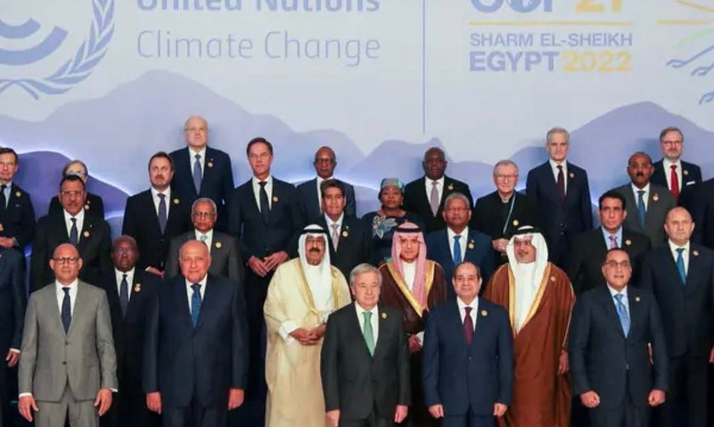 Special issue: COP27 Week 1 - by Michael Reibel Boesen