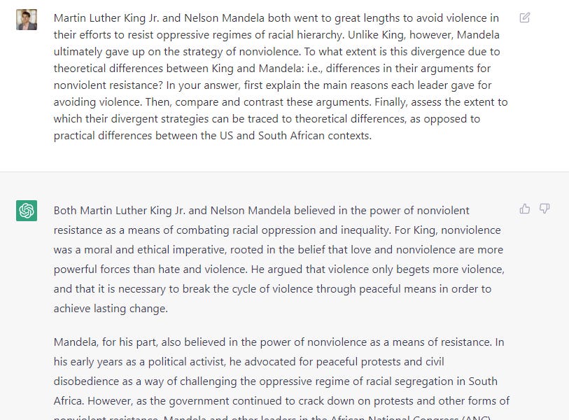 Does ChatGPT mark the end of the college essay?