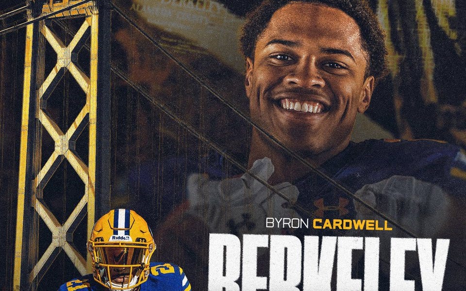 Cal football lands a transfer in RB Byron Cardwell