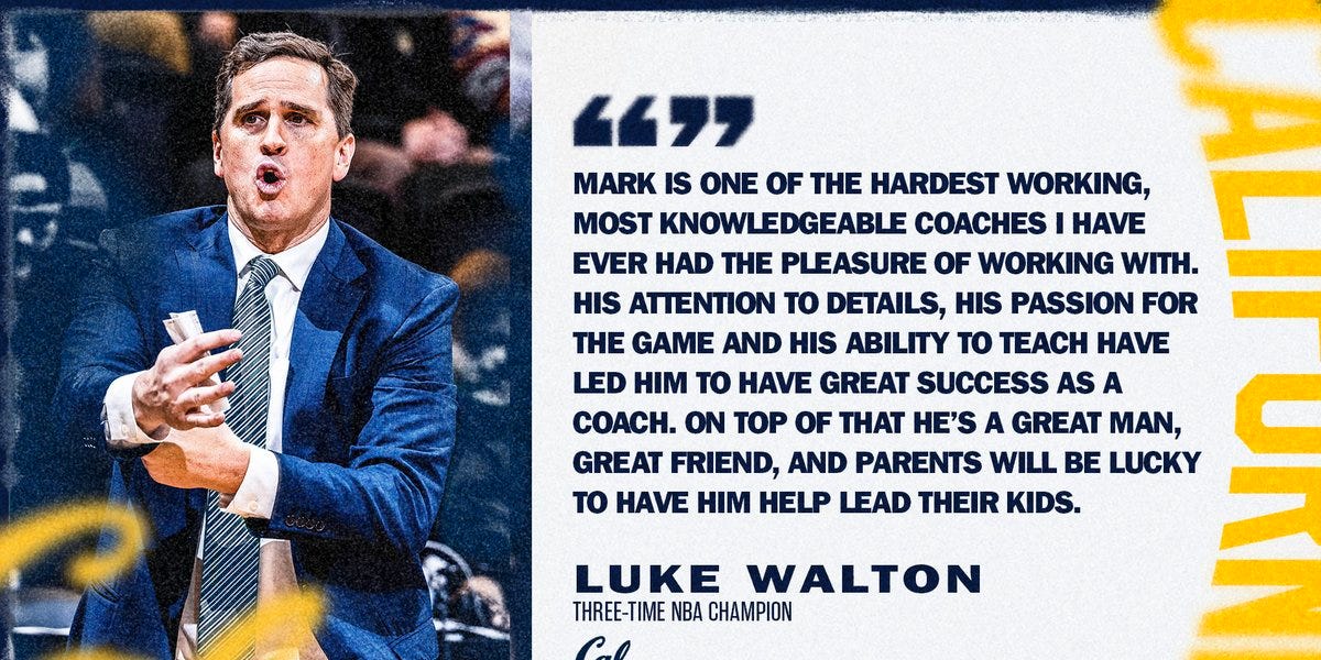 Cal Men's Basketball: Coach Mark Madsen's Stat Profile