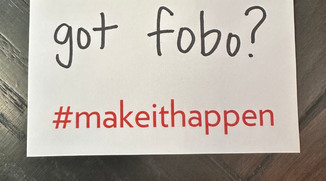 Overcoming FOBO: How to Stop Wasting Time on Low-Stakes Decisions