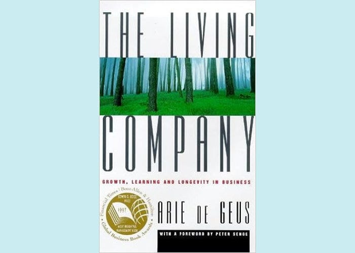 Influential Thinkers: Arie de Geus - by Geoff Marlow