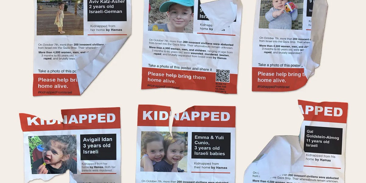 When an Old Friend Is Ripping Down Posters of Kidnapped Children