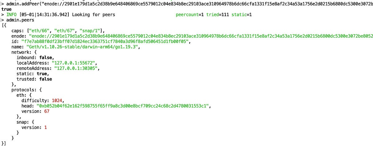 How to build an Ethereum private blockchain network using Geth