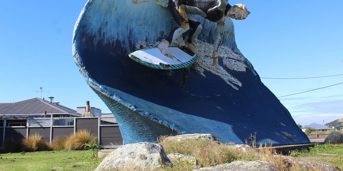 Future uncertain for small town’s iconic surfer statue