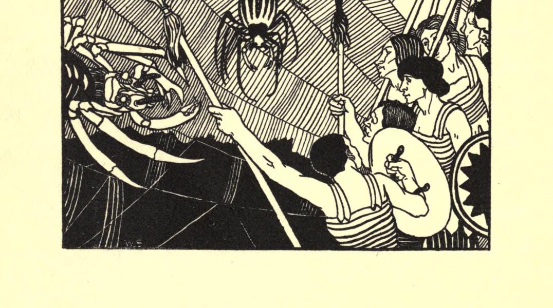 The fabulous creatures of Lucian's True History