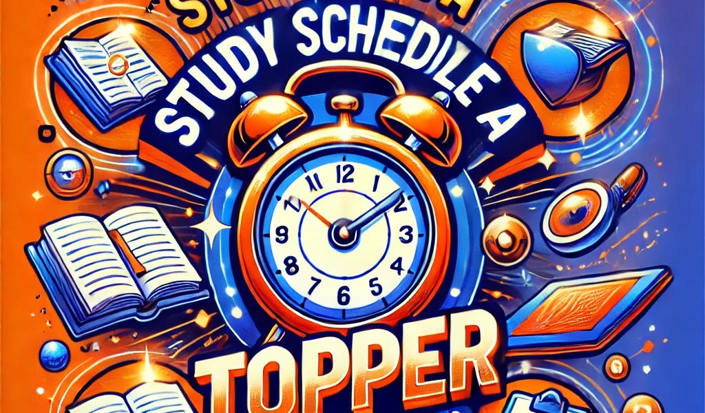 "Crack the Code: The Secret Study Schedules of Toppers!"