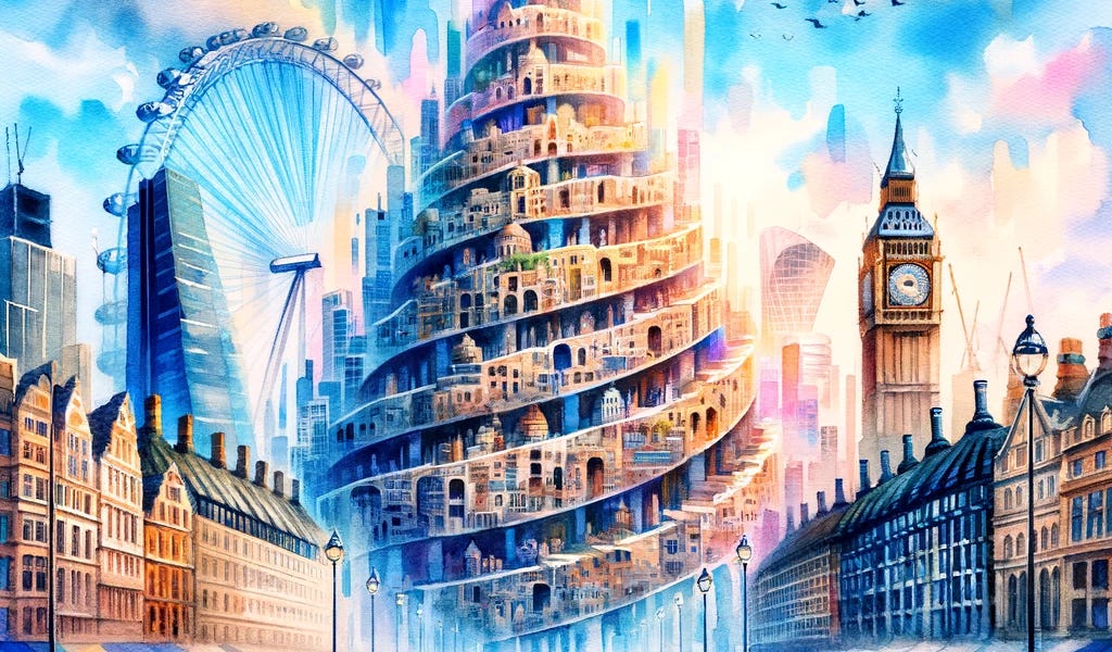 London, please love yourself. - by Alex Kaschuta