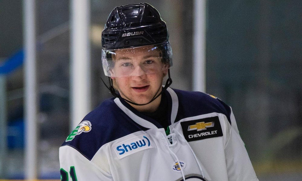 BCHL leading scorer Caden Cranston commits to Merrimack