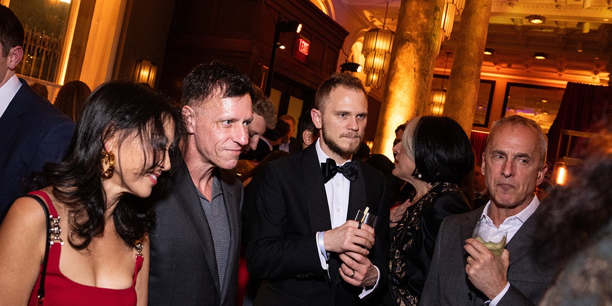 Inside the Free Press Inauguration Party - by Sean Fischer