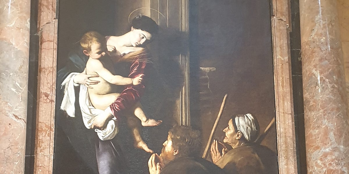 Basilica of Saint Augustine and Caravaggio's Controversial Masterpiece
