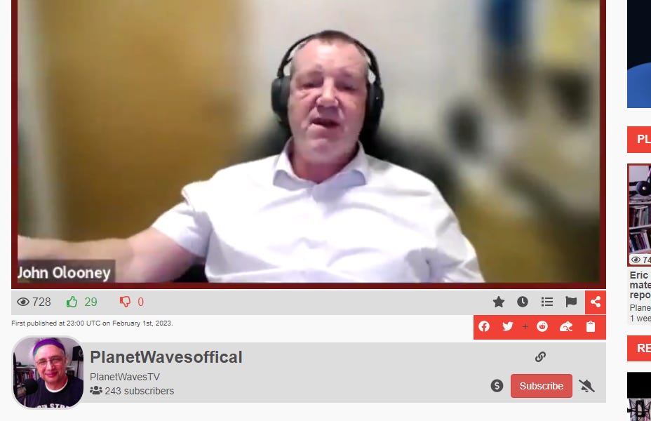 New Interview from John O'Looney. He knows what is going on and expresses it clearly!