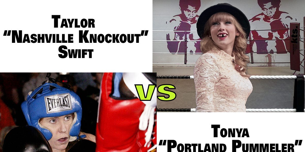 PUNDITS ARE CALLING IT THE BOXING MATCH OF THE CENTURY: TAYLOR SWIFT VS ...