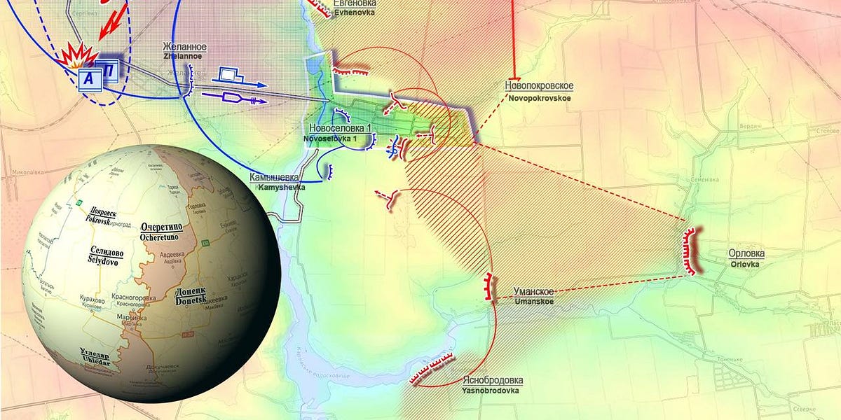 Volchye and Novoselovka Pervaya are taken under our control!