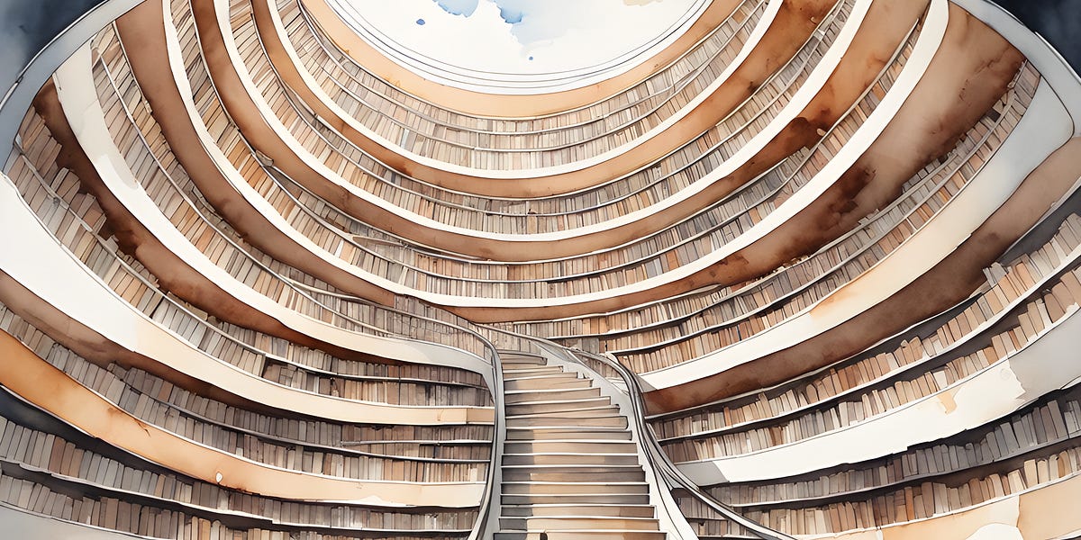 The Knowledge Staircase - by Atman - The Knowledge Toolkit