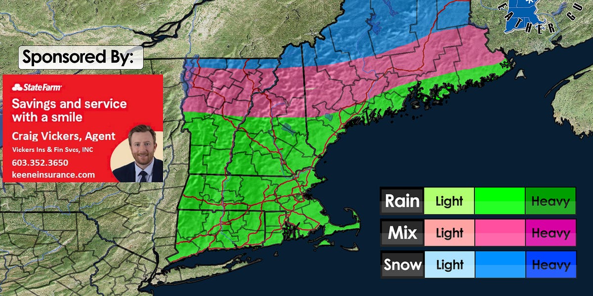 Friday Update - New England Weather Guy