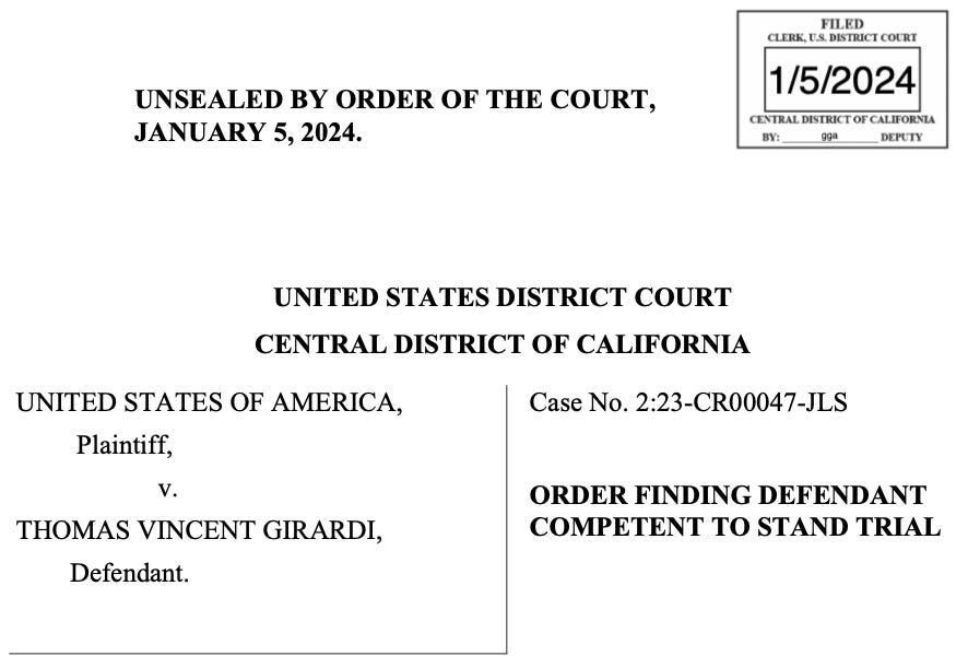 In unsealed order, Judge Staton says ex-lawyer Tom Girardi is ...
