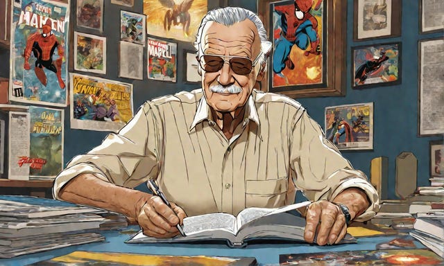 Ode to Stan Lee - by Boob Marley - Boob’s Substack