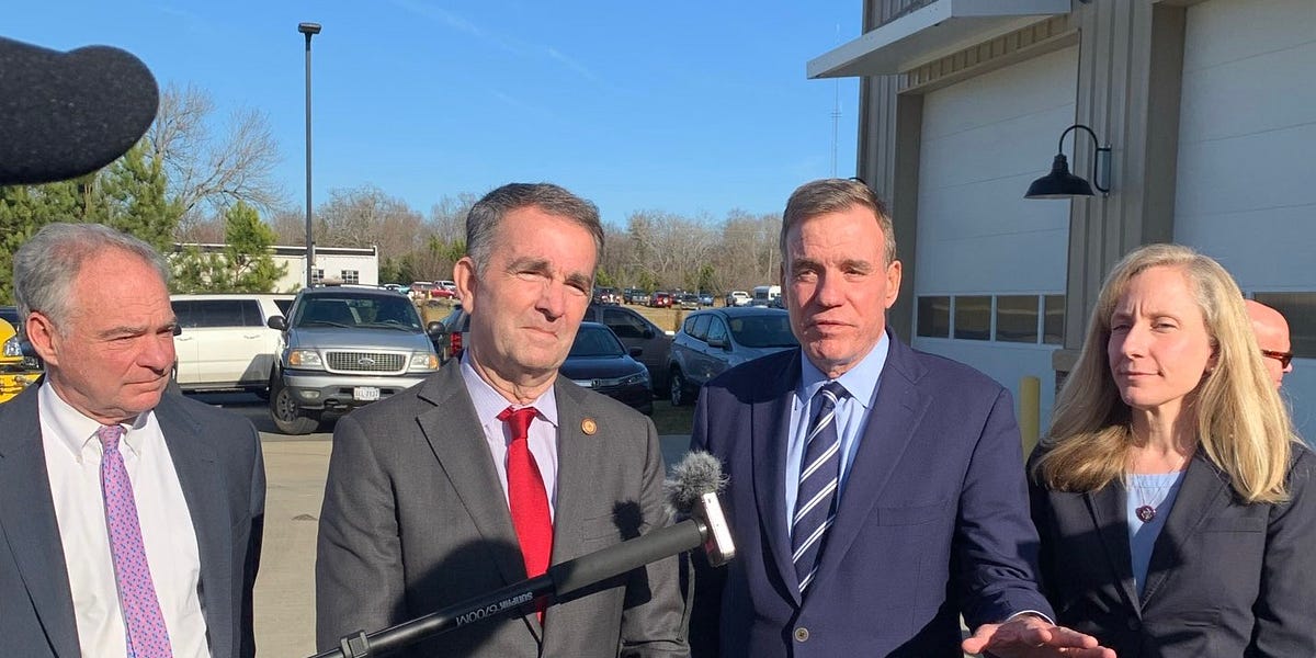 Northam endorsed Spanberger for governor