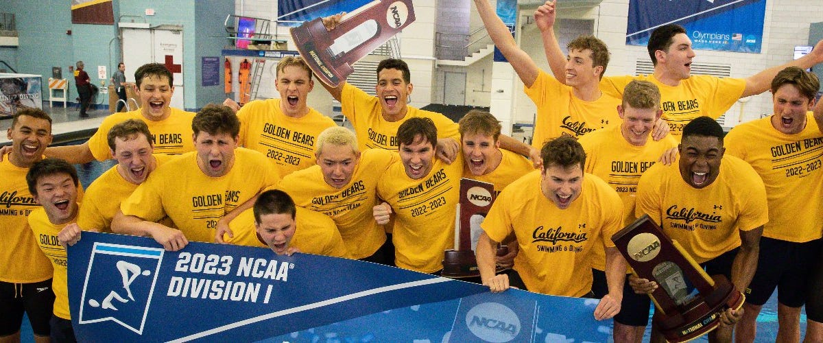 Cal Men's Swimming and Diving goes for an NCAA three-peat this week