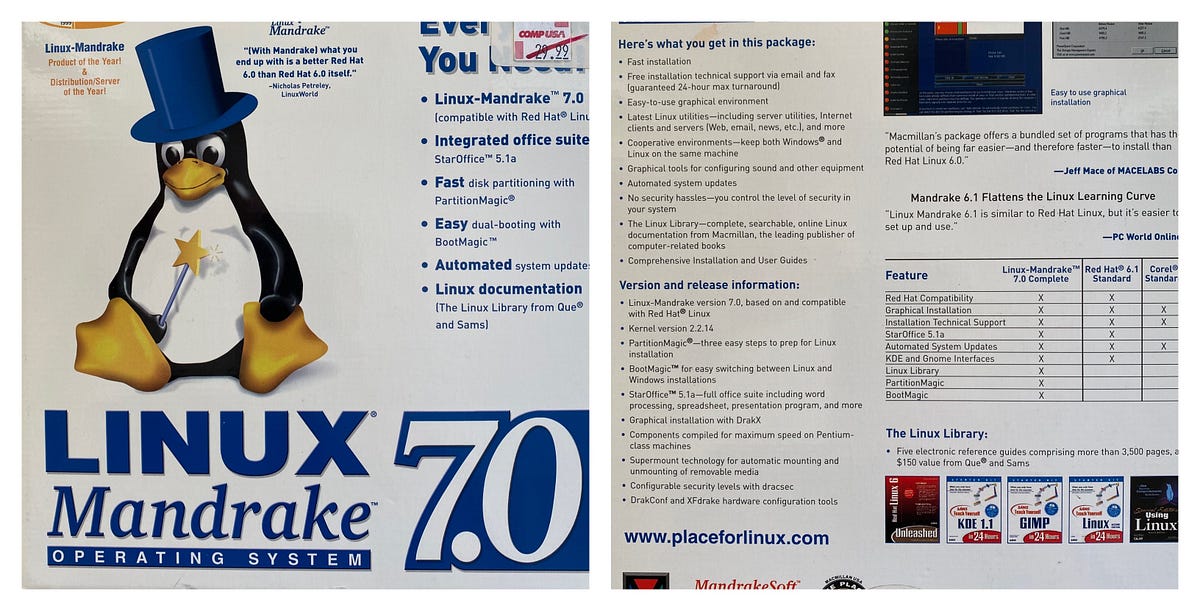 The History of Linux Mandrake - by Bradford Morgan White