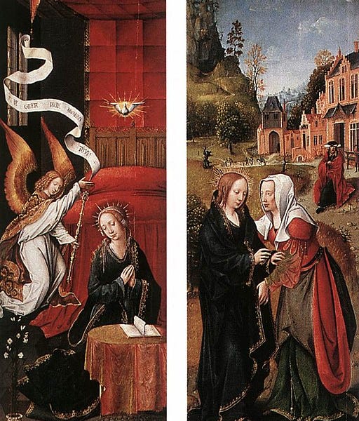 The Annunciation and The Visitation