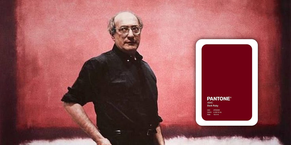 Rothko Maroon - by Sasha Lavrova - Color Insider