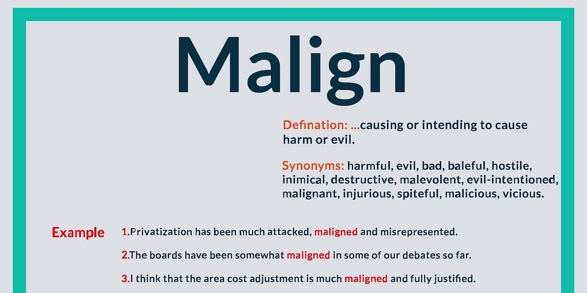 Introducing the "Foreign Malign Influence Center"