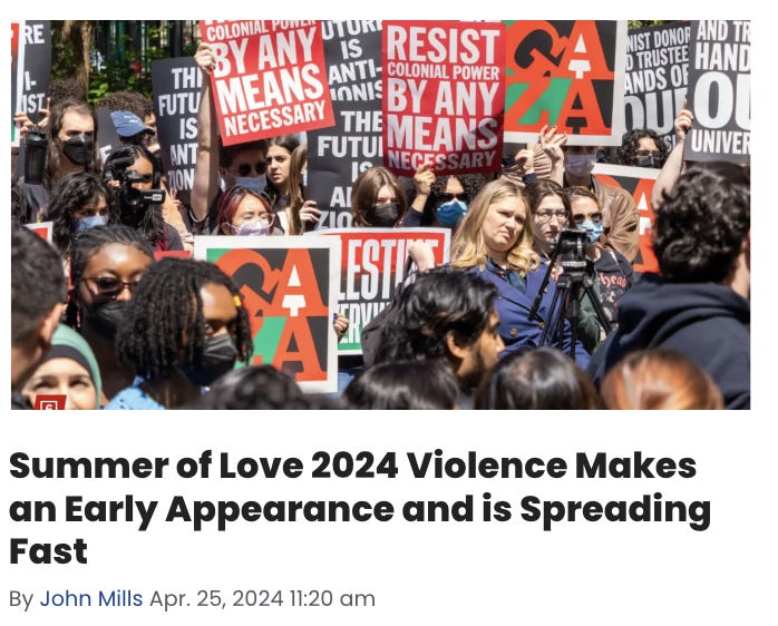 University protests are the opening assault of the 2024 Election ...