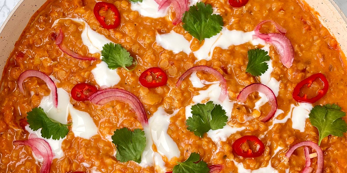 The ultimate dahl (with a cheese toastie for dipping)