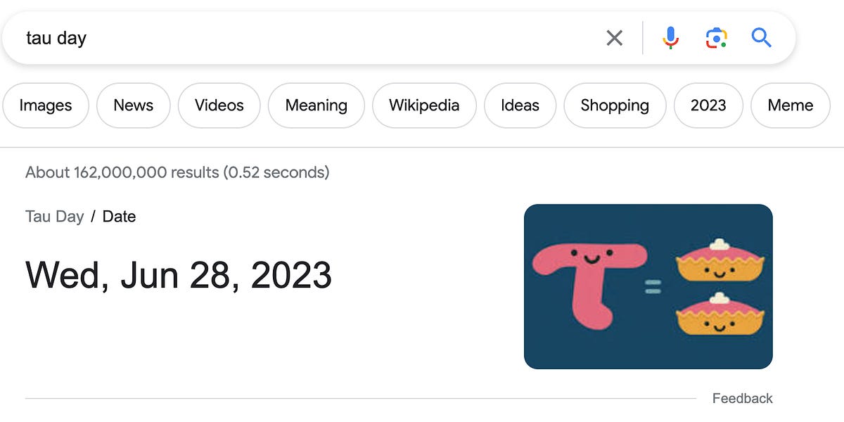 Happy Tau Day 2023 - by Michael Hartl