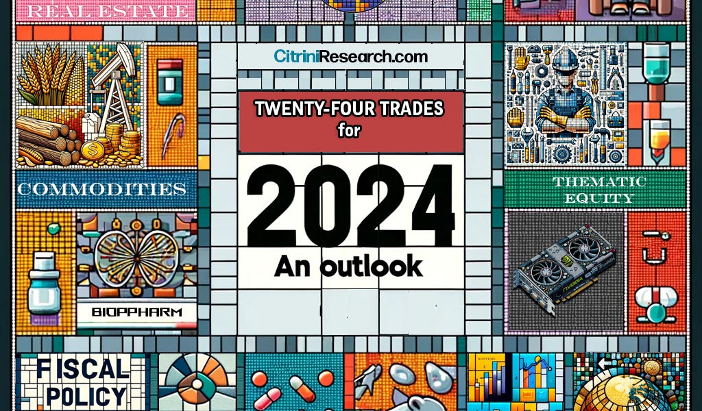 24 Trades for 2024 - Citrini Research