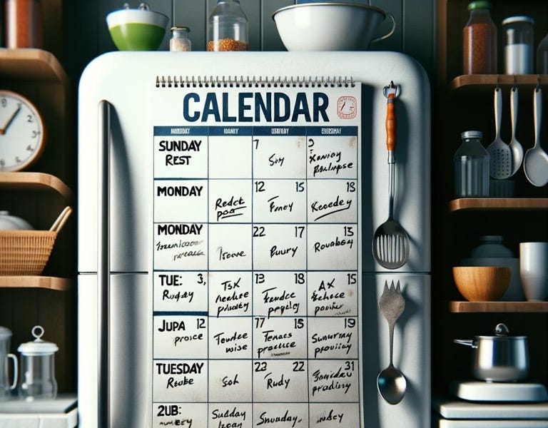 My new weekly substack schedule - by scott cunningham