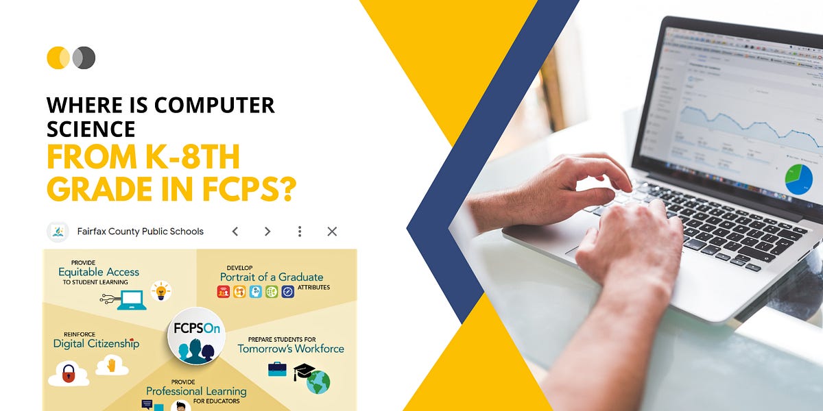 Where is Computer Science from K-8th Grade in FCPS?