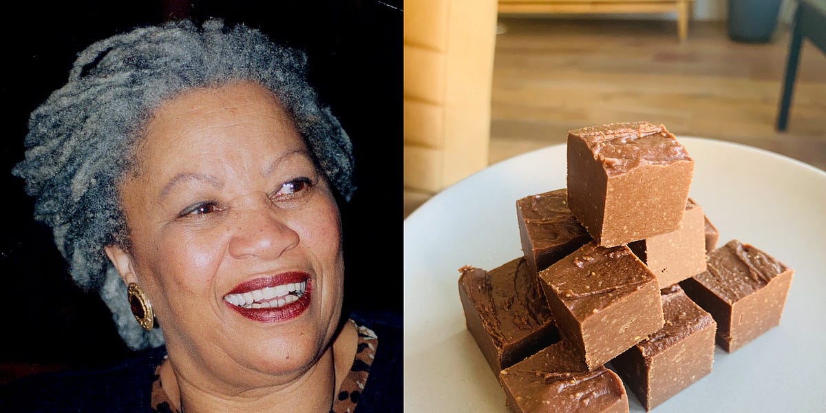 Toni Morrison: Peanut Butter Fudge - by Nicole