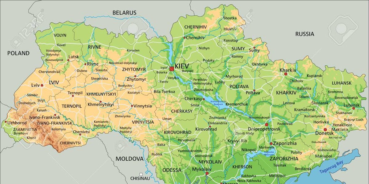 Ukrainian geography - kamilkazani