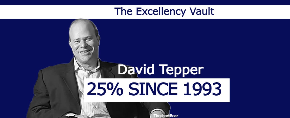 David Tepper - by THE SHORT BEAR - The Excellency Vault