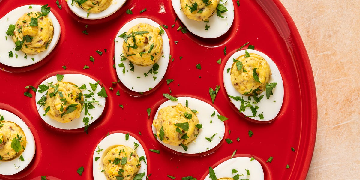 Easy Deviled Eggs - by Kristina Vänni