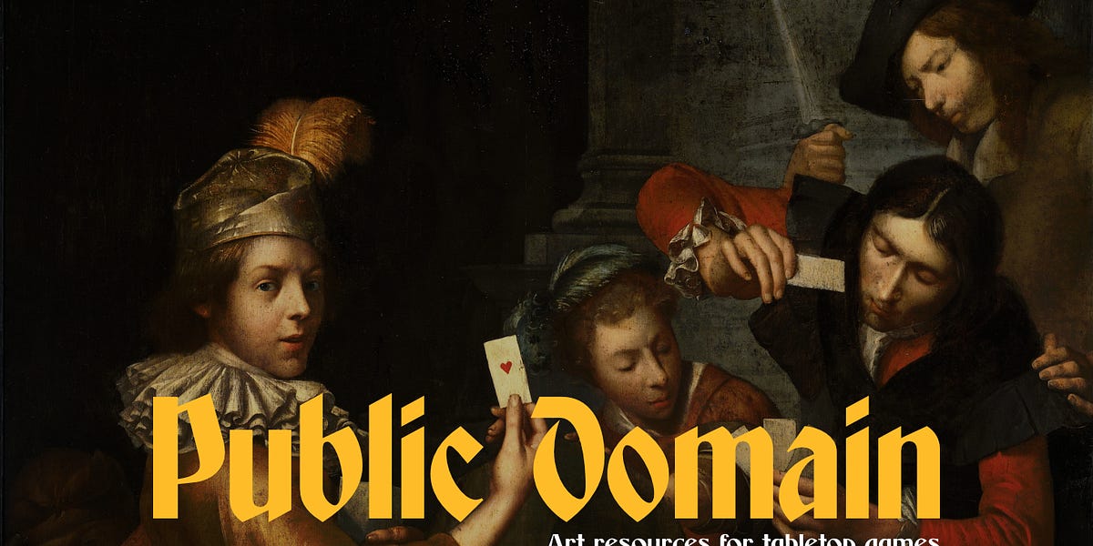 Public domain art resources - by Exeunt Press