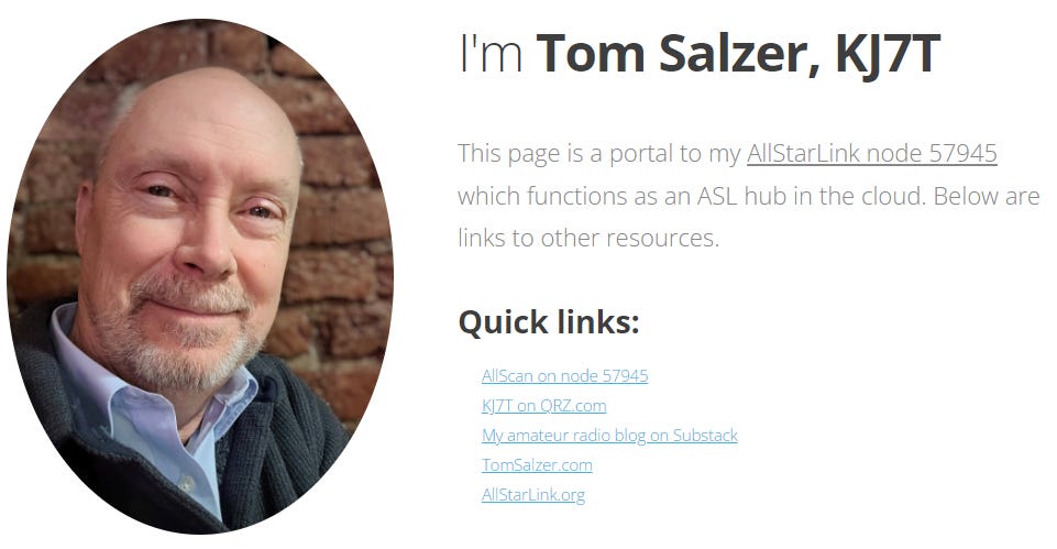 Updated ASL Cloud Node to Debian 12 - by Tom Salzer KJ7T