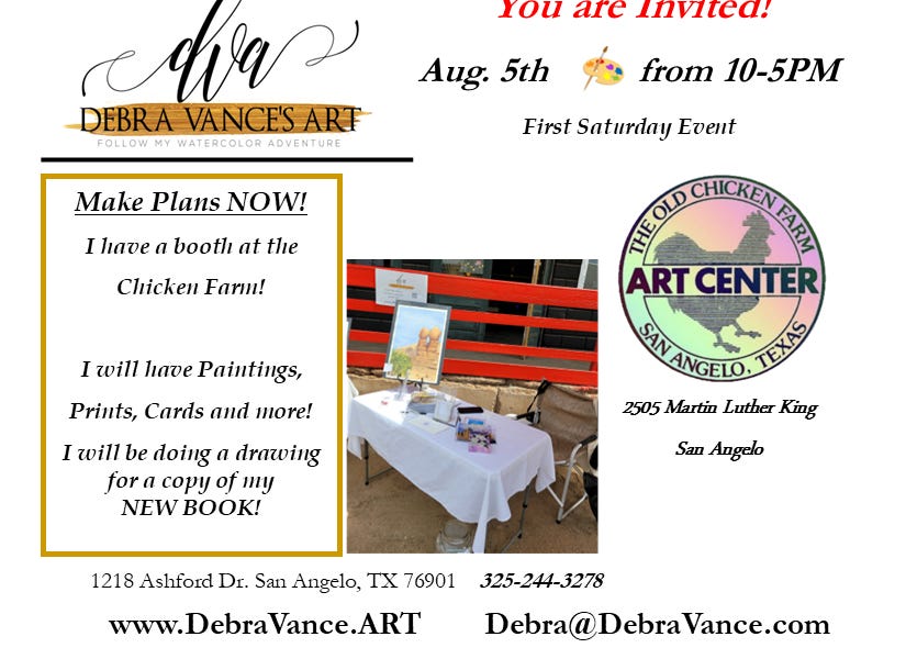 You are Invited! - by Debra Vance Art