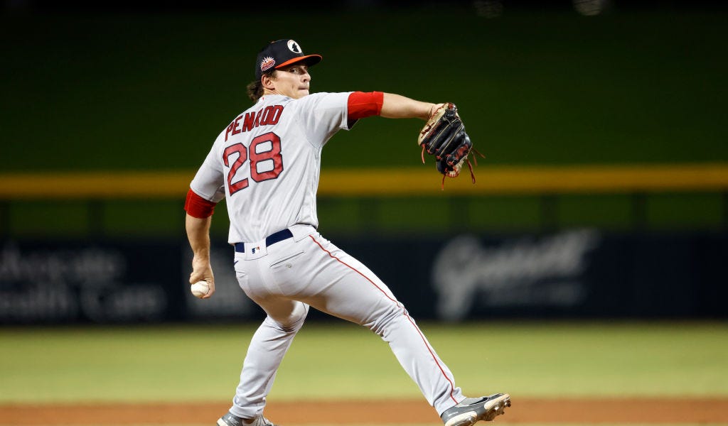 Zach Penrod on Red Sox top catching prospect Kyle Teel: ‘It was almost ...